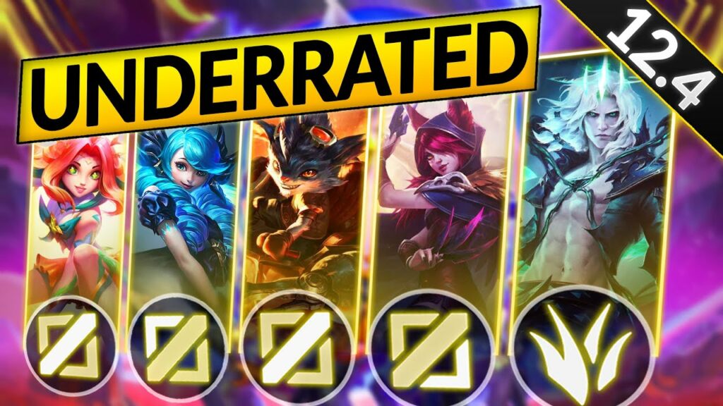 10 SECRETLY OP Champions of ALL ROLES in PATCH 12.4 - LoL Tier List Guide - esports-dojo - すべての ...